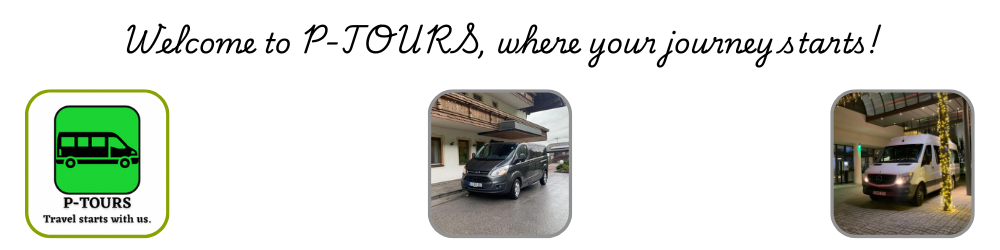 Main Menu – P-tours